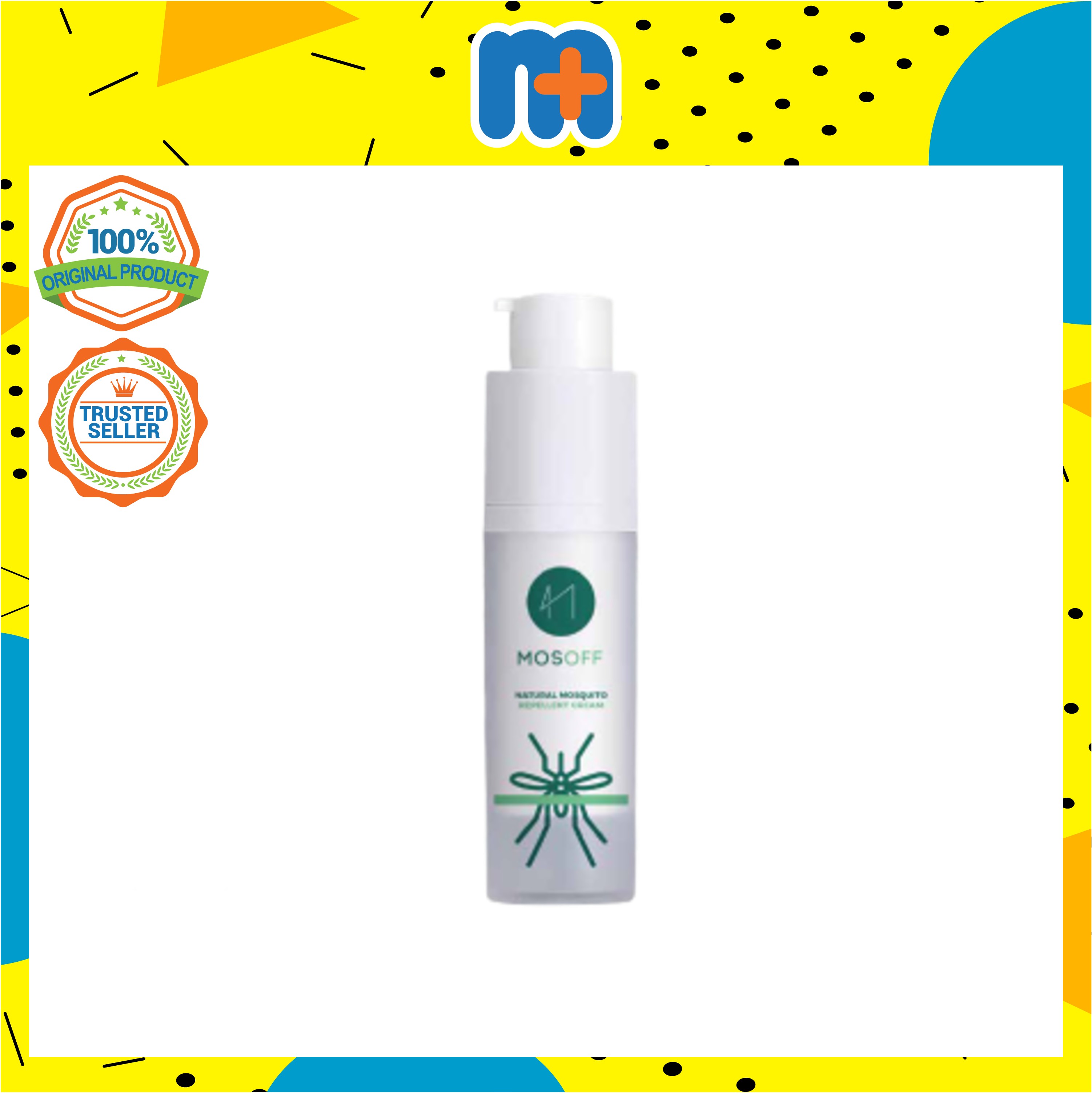 [MPLUS] MOSOFF Natural Mosquito Repellent Cream 30ml